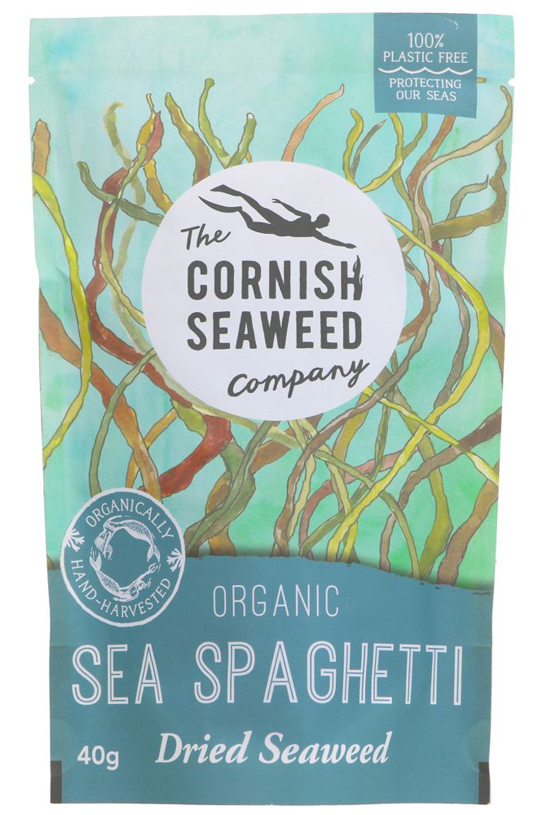 Organic Sea Spaghetti 40g (The Cornish Seaweed Company) | Healthy Supplies