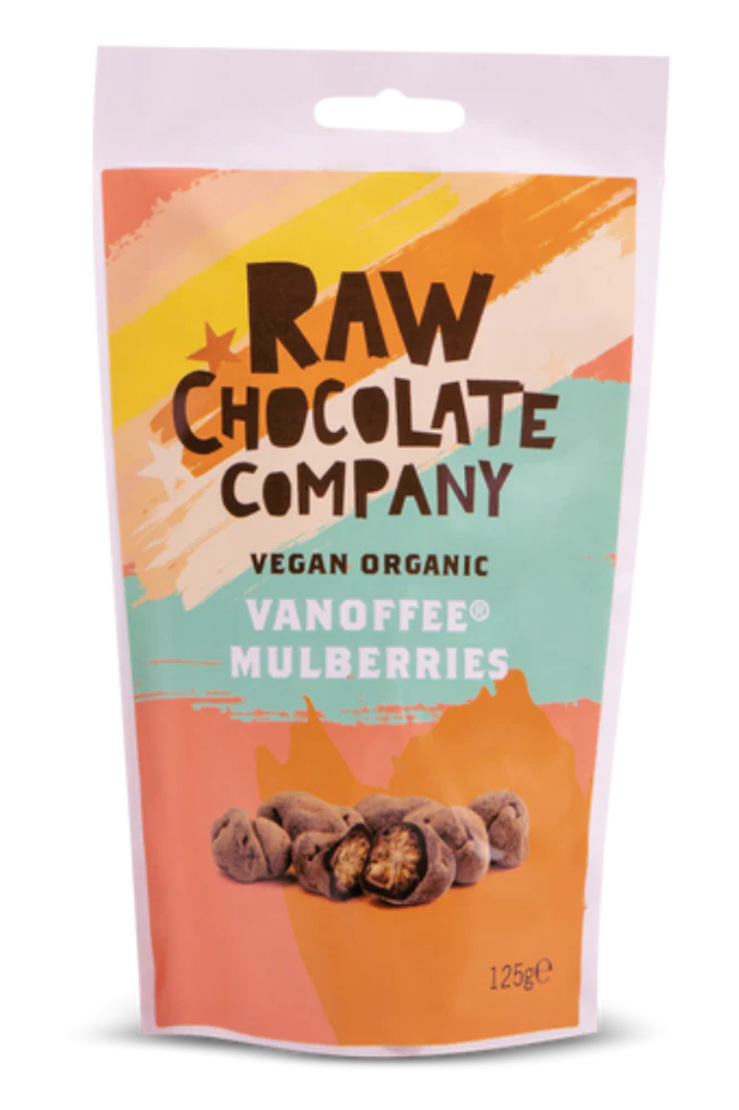 Organic Vanoffee Mulberries 125g (Raw Chocolate Co.) | Healthy Supplies