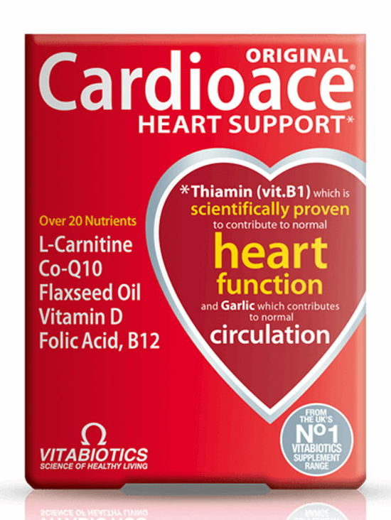Cardioace Original, 30 Capsules (Vitabiotics) | Healthy Supplies