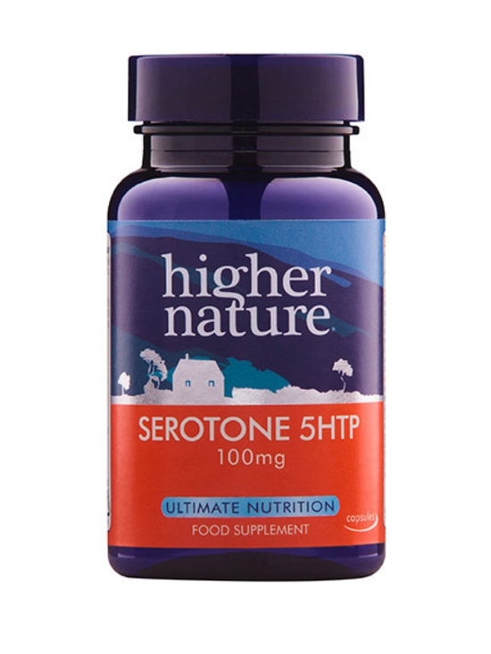 Serotone 5HTP 100mg, 30caps (Higher Nature) | Healthy Supplies
