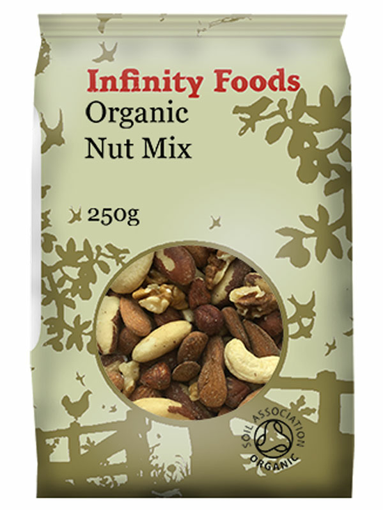 Organic Nut Mix 250g (Infinity Foods) | Healthy Supplies