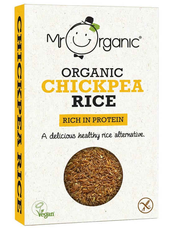 Organic Chickpea Rice, Gluten Free 250g (Mr Organic) | Healthy Supplies