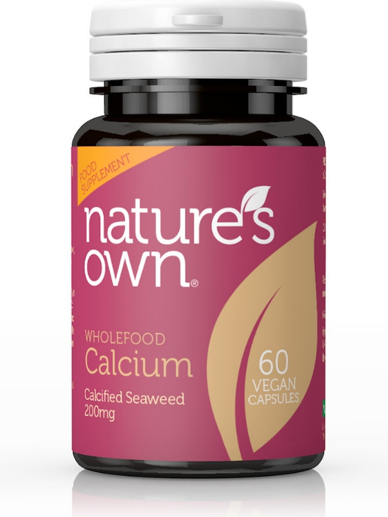 Wholefood Calcium, 60 Capsules (Nature's Own) | Healthy Supplies