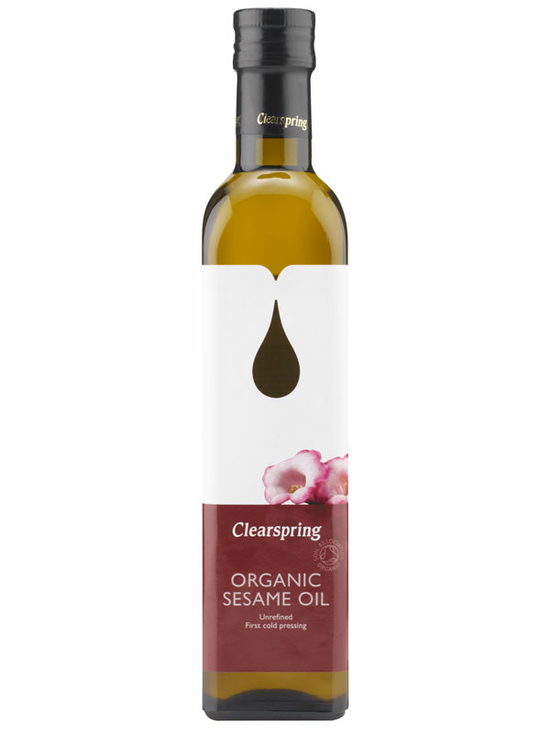 Organic Sesame Oil 500ml (Clearspring) | Healthy Supplies