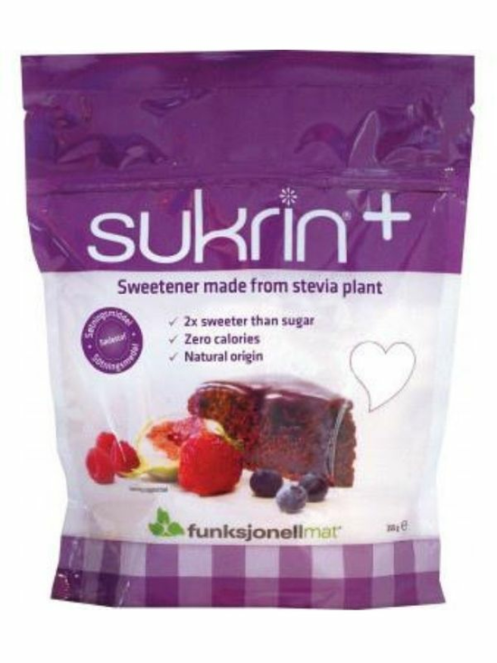 Sukrin Plus Natural Sweetener with Stevia, 250g (Sukrin) | Healthy Supplies