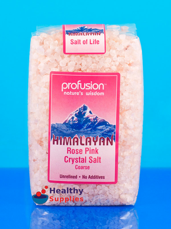 Profusion Himalayan Rose Pink Salt - coarse 500g | Healthy Supplies