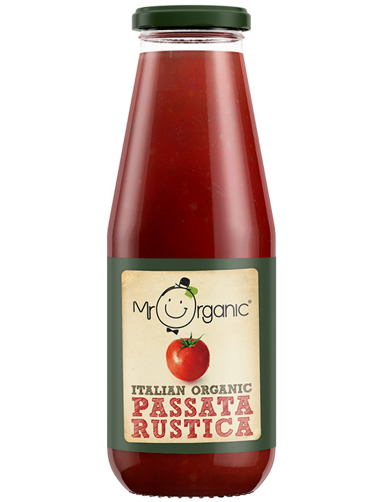 Passata Rustica, Organic 690g (Mr Organic) | Healthy Supplies