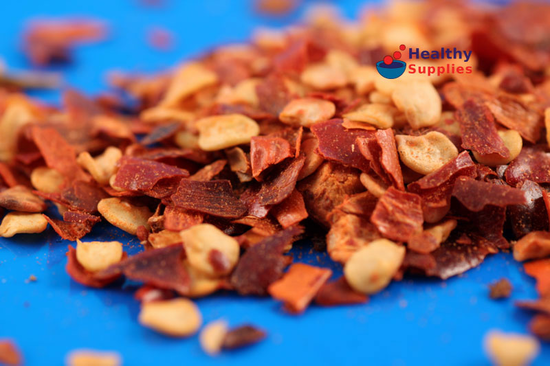 Extra Hot Crushed Chillies 100g (TRS) | Healthy Supplies