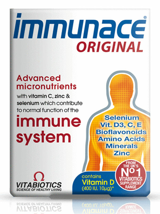 Immunace Original, 30 Tablets (Vitabiotics) | Healthy Supplies