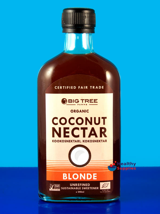 Blonde Coconut Palm Nectar, Organic 240ml (Big Tree Farms) | Healthy ...