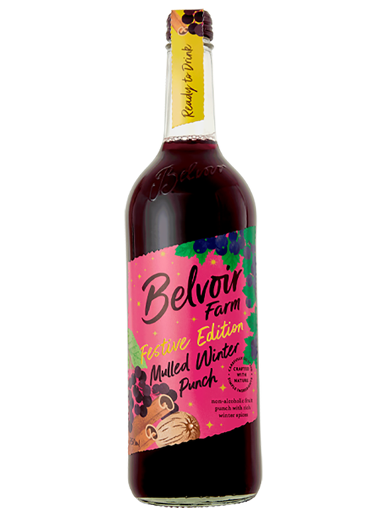 Mulled Winter Punch 750ml (Belvoir) | Healthy Supplies