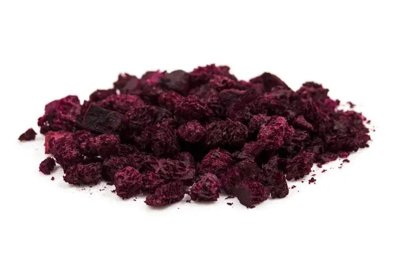 Freeze Dried Beetroot Pieces 100g (Sussex Wholefoods) | Healthy Supplies