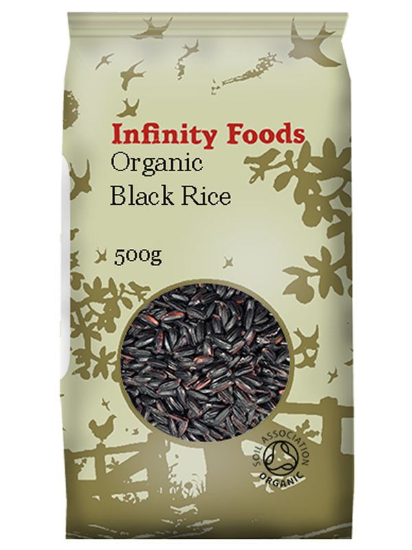 Black Rice, Organic 500g (Infinity Foods) | Healthy Supplies
