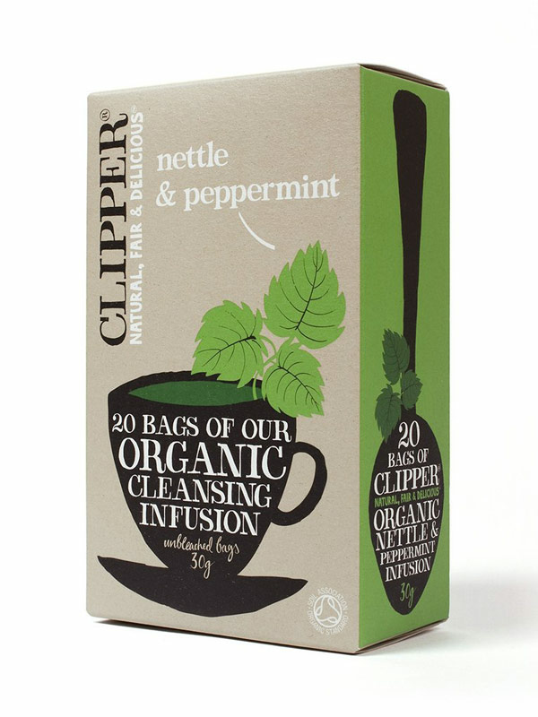 Clipper Nettle & Peppermint Herbal Tea, Organic - 20 bags | Healthy ...