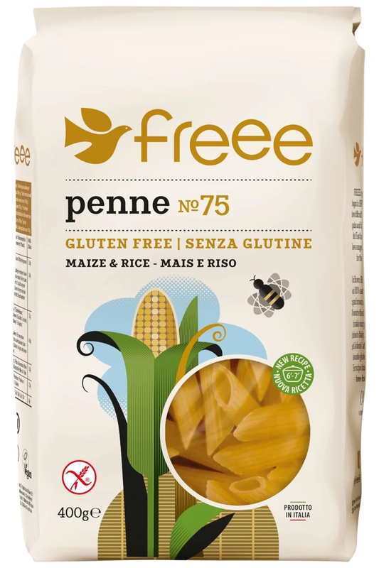 Organic Gluten Free Maize & Rice Penne 500g (Freee by Doves Farm ...