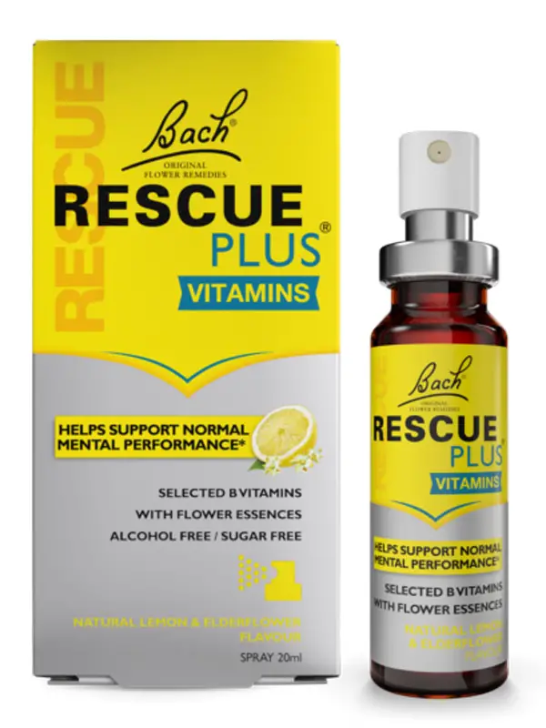 Rescue Remedy Plus Spray 20ml (Bach Rescue Remedy) | Healthy Supplies