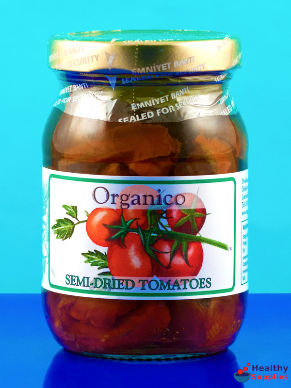 Semi-Dried Tomatoes in Olive Oil 185g (Organico) | Healthy Supplies