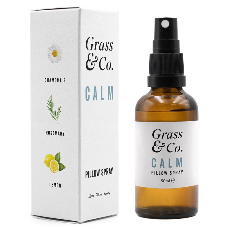 Calm Pillow Spray 50ml (Grass and Co) | Healthy Supplies