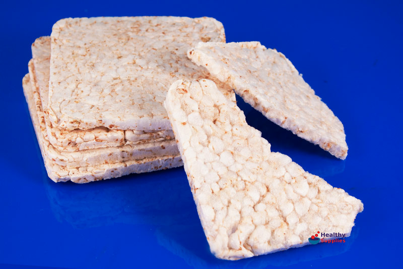 Unsalted Thin Square Rice Cakes 130g (Kallo) | Healthy Supplies