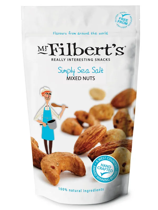 Simply Sea Salt Mixed Nuts 120g (Mr Filbert's) | Healthy Supplies