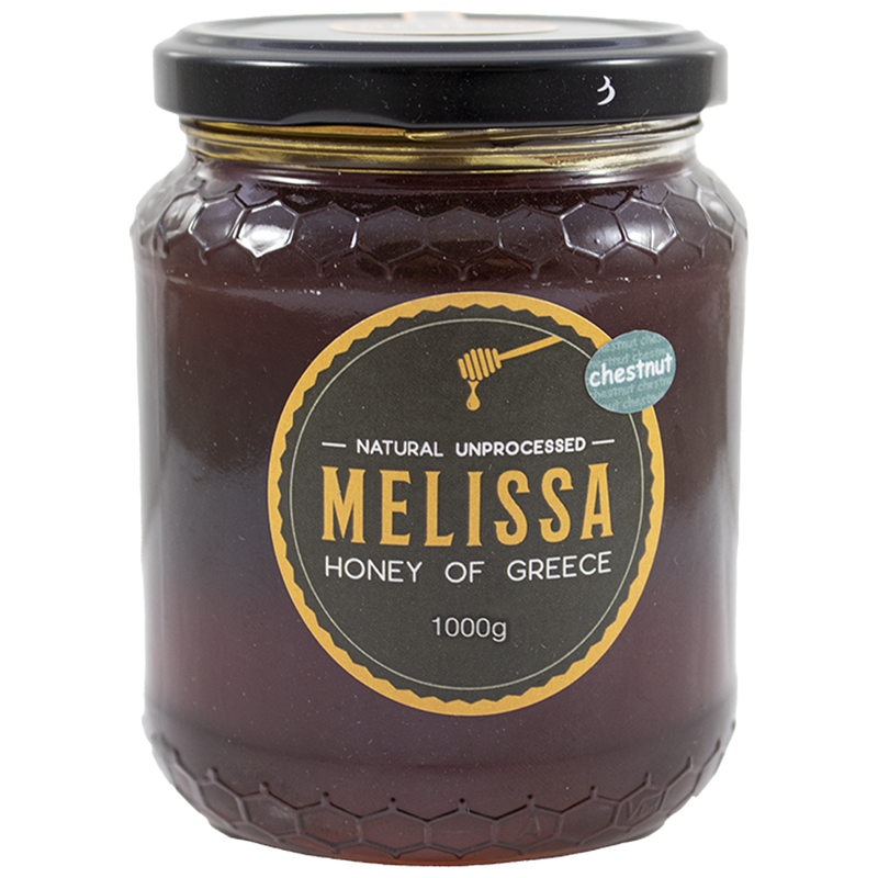 Greek Chestnut Honey 1kg (Melissa) | Healthy Supplies