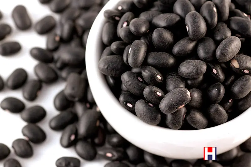 Organic Black Turtle Beans 1kg (Sussex Wholefoods) | Healthy Supplies
