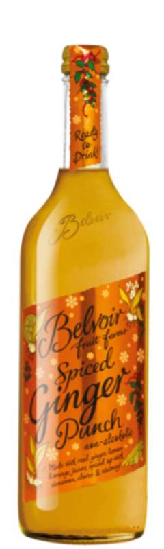 Spiced Ginger Punch 750ml (Belvoir) | Healthy Supplies