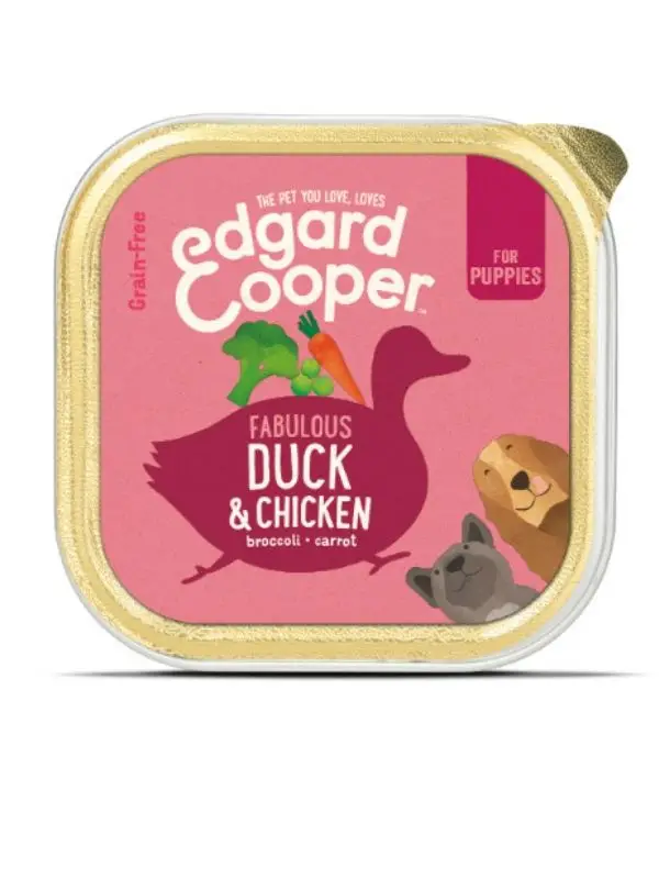 Duck, Chicken, Broccoli and Pumpkin 150g (Edgard & Cooper) | Healthy ...