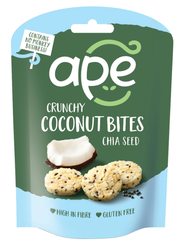 Coconut Bites with Chia, 30g (Ape Snacks) | Healthy Supplies