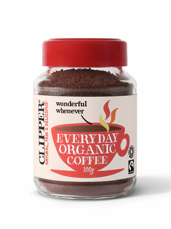 Organic Rich Roast Everyday Instant Coffee 100g (Clipper) | Healthy ...