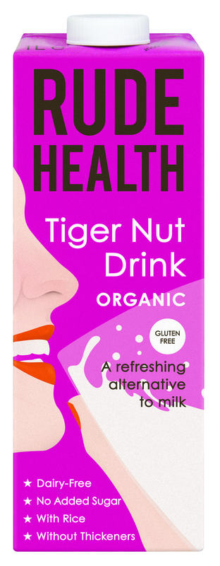 Tiger Nut Drink, Organic 1 Litre (Rude Health) | Healthy Supplies