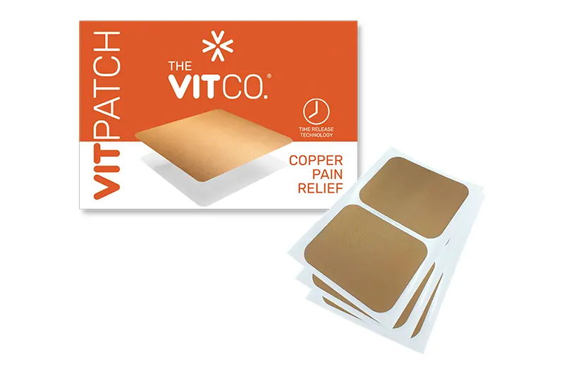 Copper Pain Relief Patches 30patch (The Vit Co. Patches) | Healthy Supplies