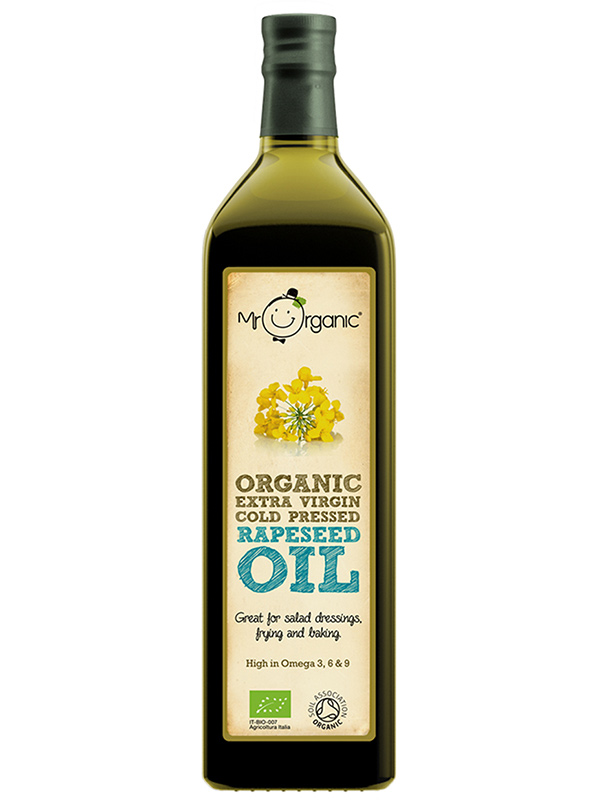 Rapeseed Oil, Organic 750ml (Mr Organic) | Healthy Supplies