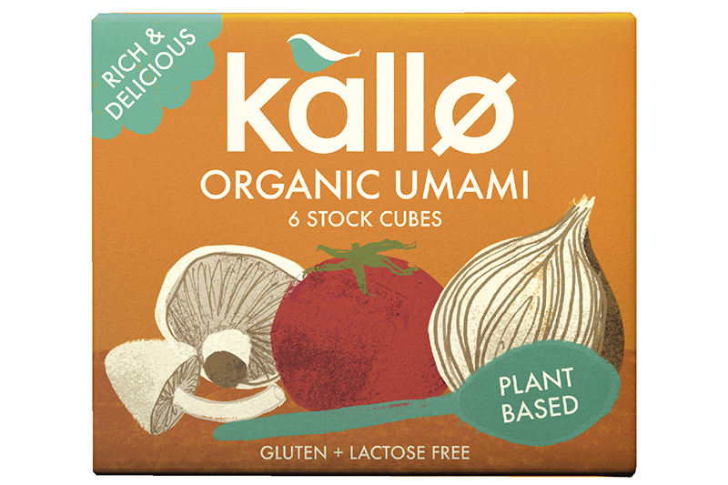 Organic Umami Stock Cubes 66g (Kallo) | Healthy Supplies