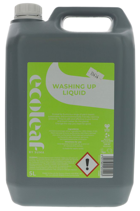 Washing Up Liquid 5L (Ecoleaf) | Healthy Supplies