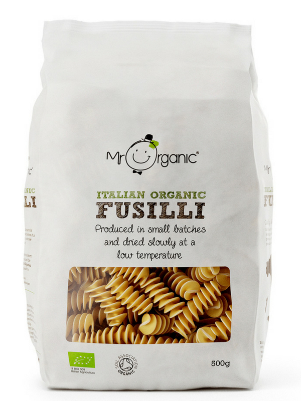 Fusilli Pasta, Organic 500g (Mr Organic) | Healthy Supplies