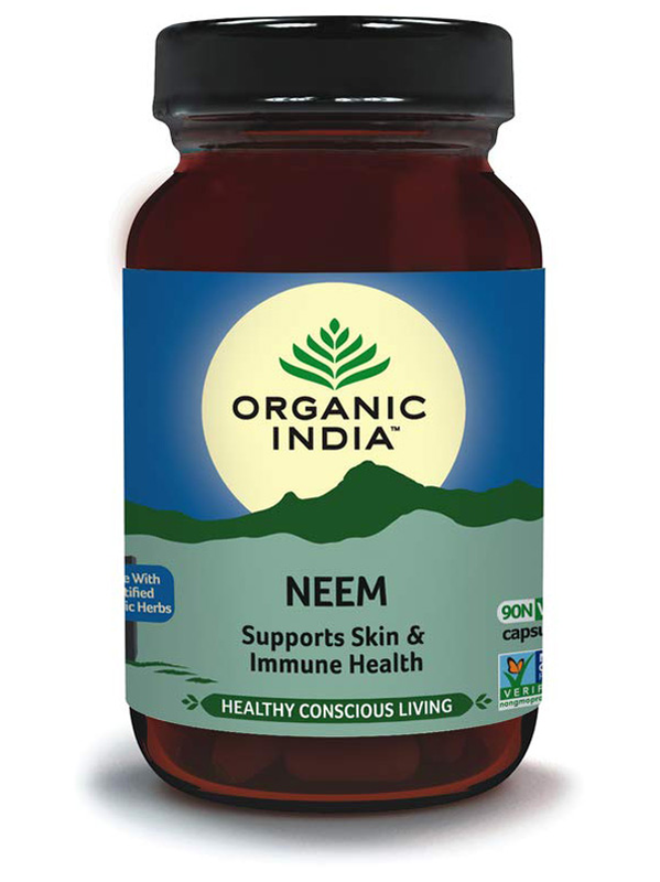 Organic Neem 90 Capsules (Organic India) | Healthy Supplies