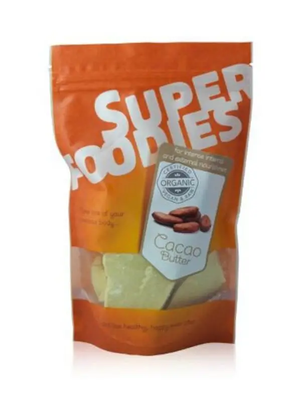 Cacao Butter 500g, Organic (Superfoodies) | Healthy Supplies