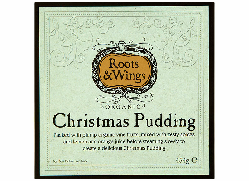 Organic Christmas Pudding 454g (Roots & Wings) | Healthy Supplies