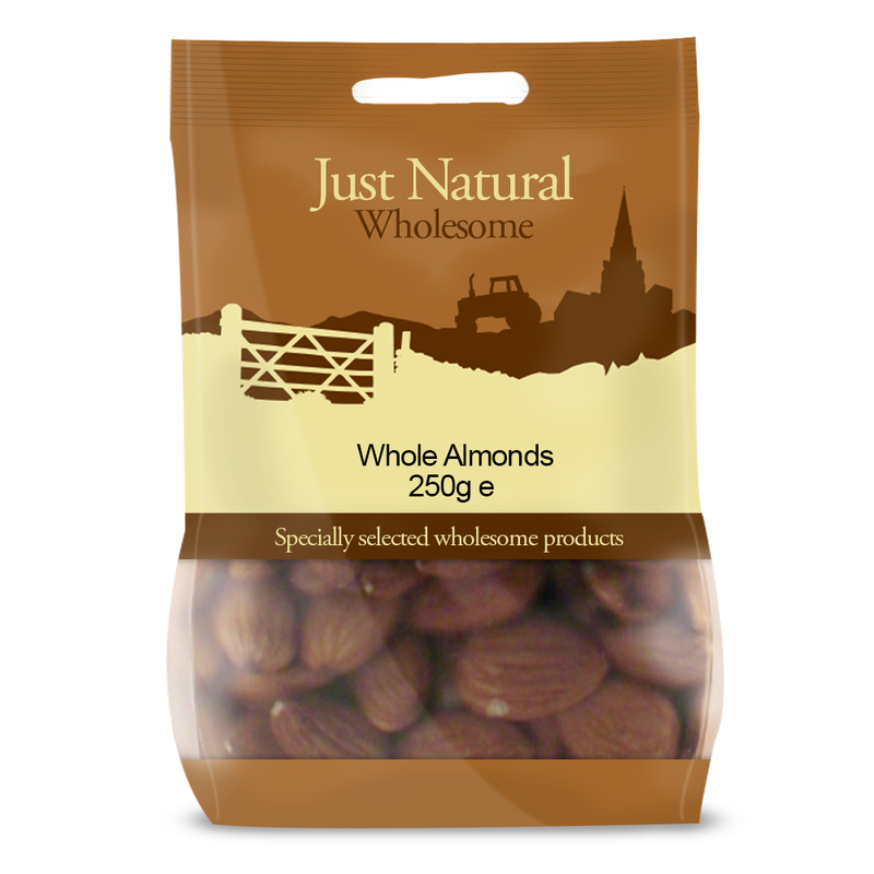 Whole Almonds 250g (Just Natural Wholesome) | Healthy Supplies