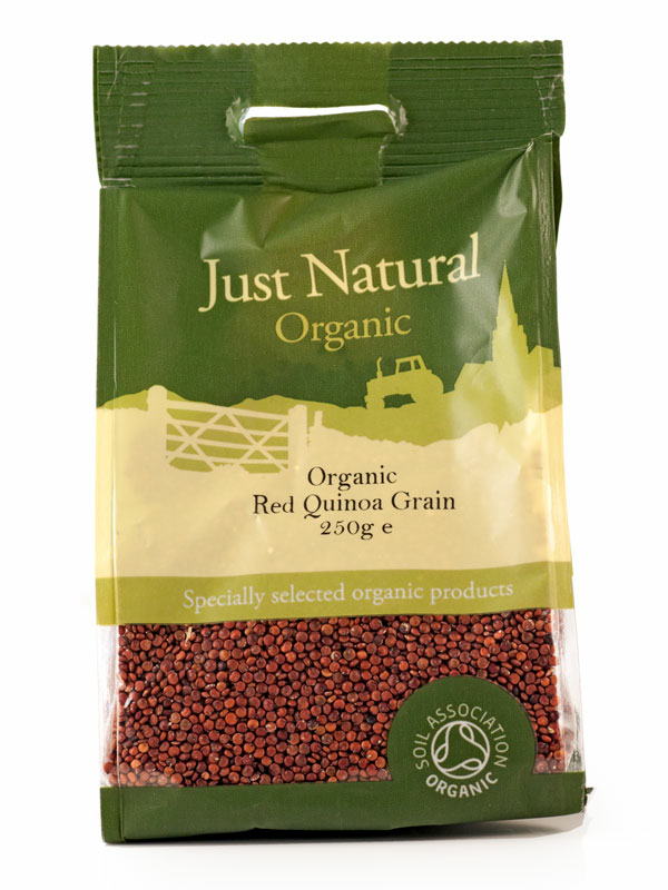 Red Quinoa 250g, Organic (Just Natural Organic) | Healthy Supplies