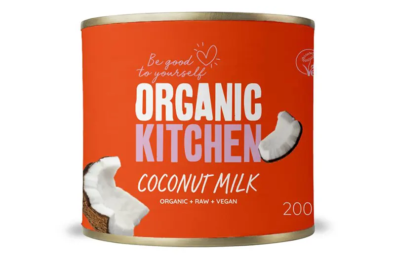 Organic Coconut Milk 200ml (Organic Kitchen) | Healthy Supplies