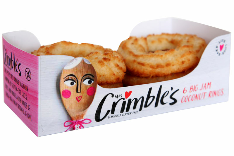 CLEARANCE 6 Big Jam & Coconut Rings, Gluten-Free 240g (SALE) | Healthy ...