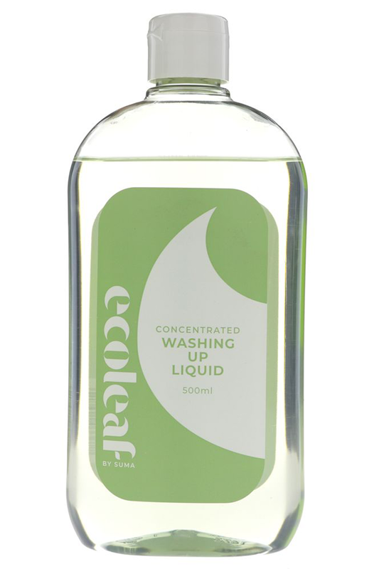 Washing Up Liquid Concentrated 500ml (Ecoleaf) | Healthy Supplies