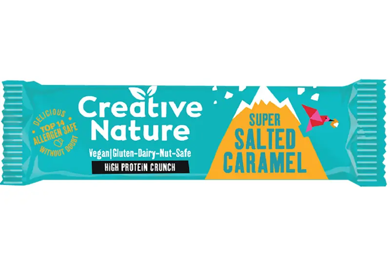Salted Caramel Protein Crunch Bar 40g (Creative Nature) | Healthy Supplies