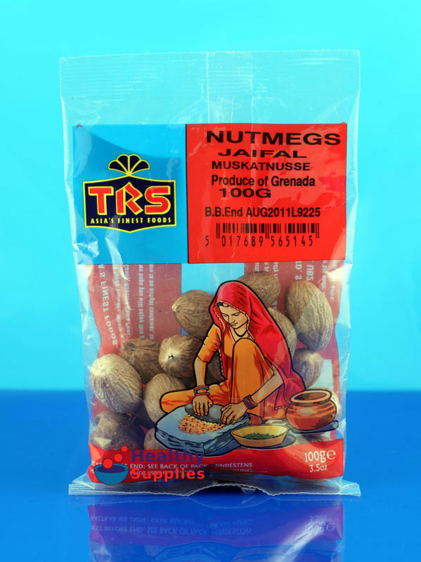 TRS Whole Nutmeg 100g | Healthy Supplies