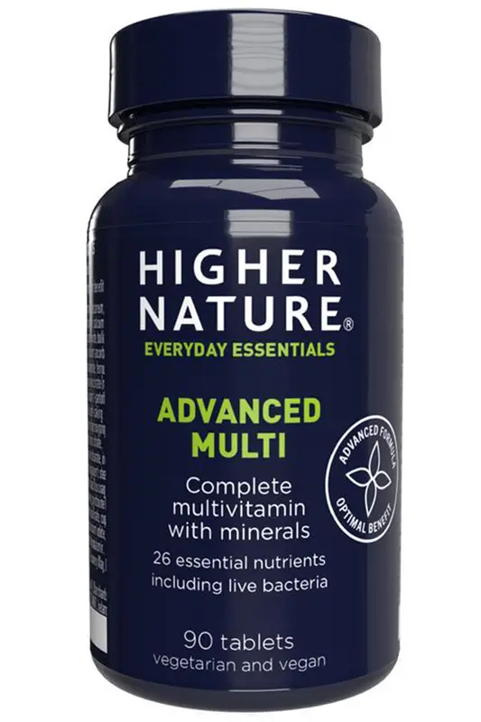 Advanced Nutrition Complex 90tabs (Higher Nature) | Healthy Supplies