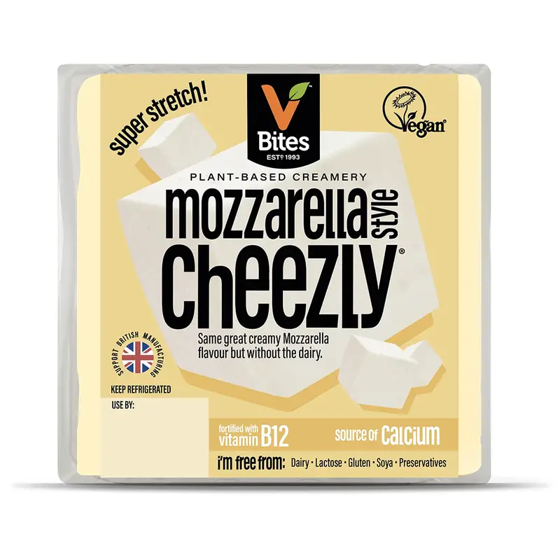 Cheezly Mozzerella Style Block 180g (VBites) | Healthy Supplies