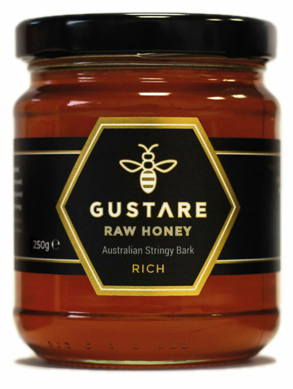 Stringy Bark Raw Australian Honey 250g (Gustare) | Healthy Supplies