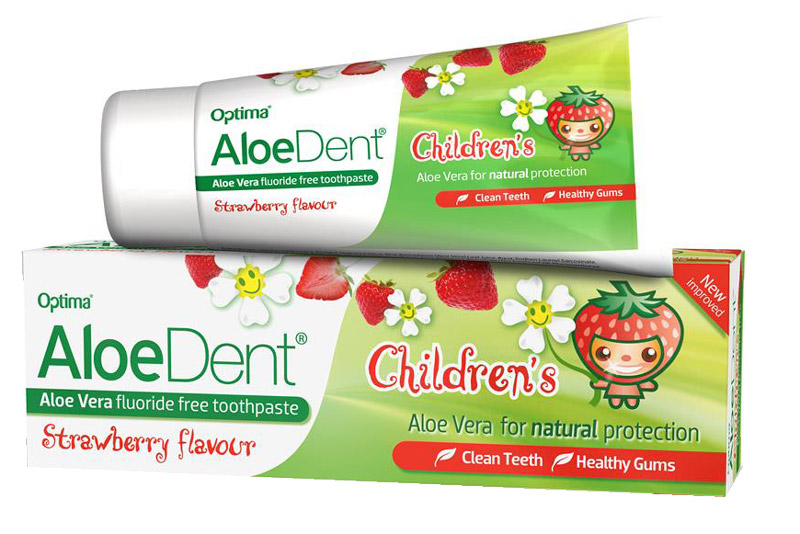 Children's Aloe Vera Toothpaste 50ml (Aloe Dent) | Healthy Supplies